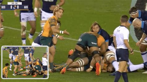 Pierre Schoeman Locks Eyes With Luke Pearce In Magic Moment Rugbydump