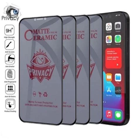 Jual Anti Gores Ceramic Matte Spy Privacy Vivo S S Pro Y Y Y S T Pro X X X Pro X