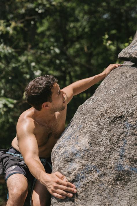 Rock Climber Body Male