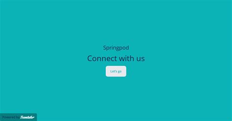 Springpod Connect