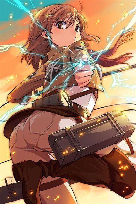 Best Misaka Images On Pholder Toarumajutsunoindex One True Biribiri And Blue Archive