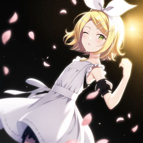 Kagamine Rin Vocaloid Generated By Rakatayayaya Using Novelai Aibooru