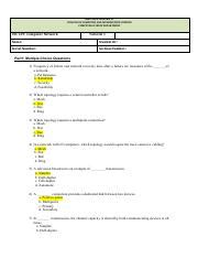 Tutorial1 ModelAnswer Pdf KING SAUD UNIVERSITY COLLEGE OF COMPUTER
