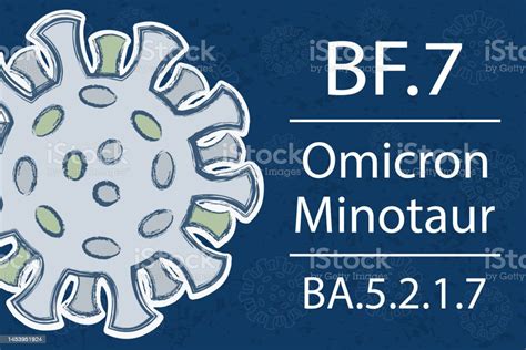 새로운 코로나바이러스 하위 변종 Bf7 오미크론 Ba5의 하위 계통 미노타우로스라고도 합니다 팡고 계보 B115295217