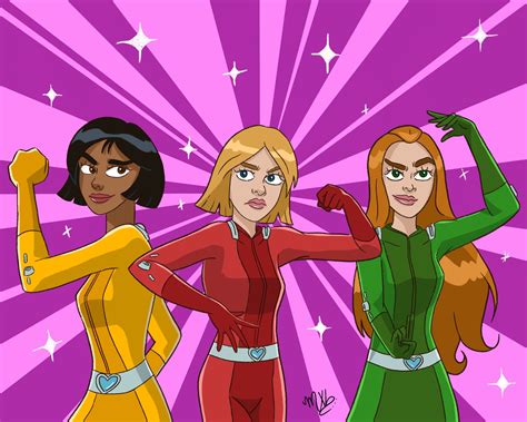 Artstation Totally Spies Fanart
