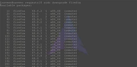 How To Downgrade Packages In Arch Linux GeeksforGeeks
