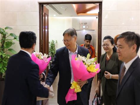 Newly Appointed Chinese Ambassador Xu Feihong Arrives In Delhi Dd India