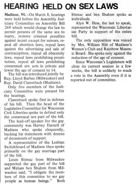 Louis Stimac Bio People In The History Of Gay And Lesbian Life Wisconsin