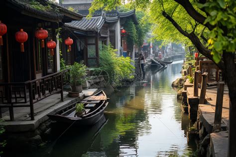 著名的江南水乡景观高清图片下载 正版图片600426221 摄图网