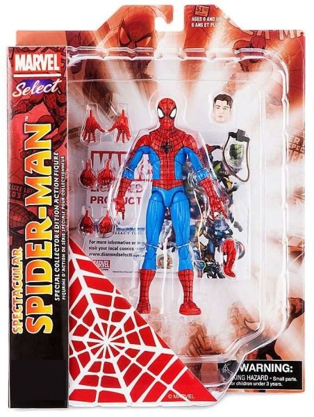Mirax Hobbies DIAMOND SELECT 43048 MARVEL SELECT SPECTACULAR SPIDERMAN AF