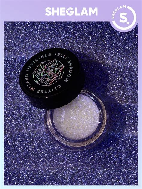 Glitter Wizard Sombra Geleia Invisível Produtos De Maquiagem Sombra