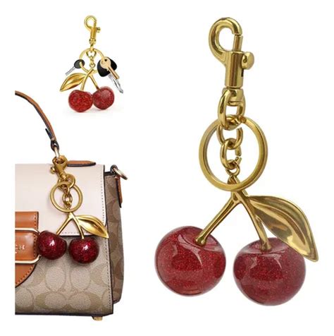 Llavero Accesorio Cereza Elegante Decoración Bolsos Y Llaves Mercadolibre
