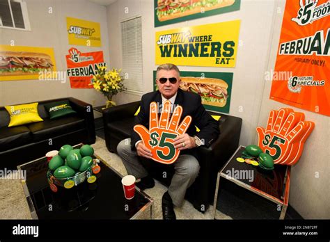 Espn Analyst Mike Ditka Stops By The Subway Fresh Take Green Room