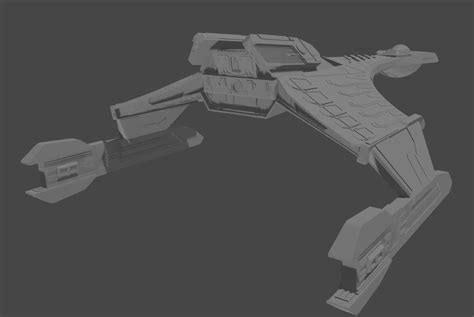 A Lightable Klingon 3d Print File Comission Based On A Fan Design From