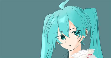 初音ミク 無題 蔥燒鮪魚のイラスト Pixiv