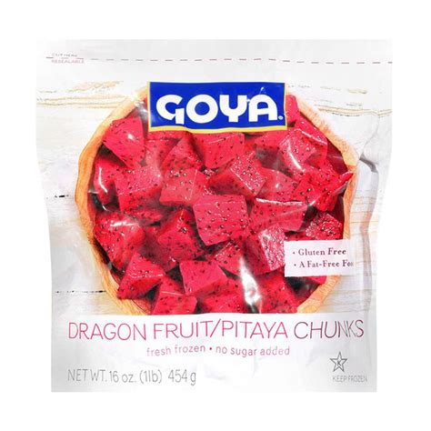 Goya Dragon Fruit Pitaya Chunks Frozen 16 Oz Delivery Or Pickup