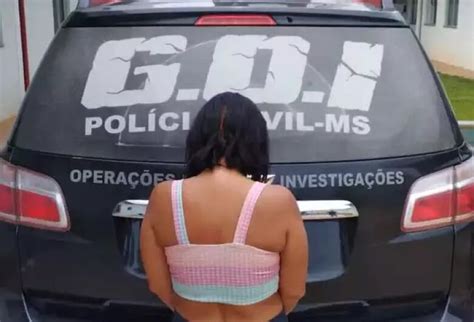 Foragida é Presa Por Tráfico De Drogas E Justifica Crime Com Desemprego