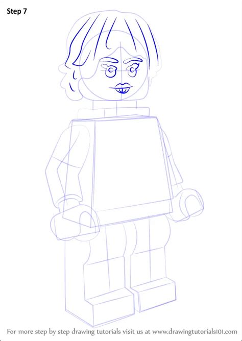 Learn How To Draw Lego Squirrel Girl Lego Step By Step Drawing Tutorials