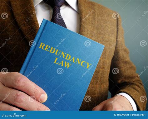 Redundancy Law About Termination And Employee Rights Stock Image