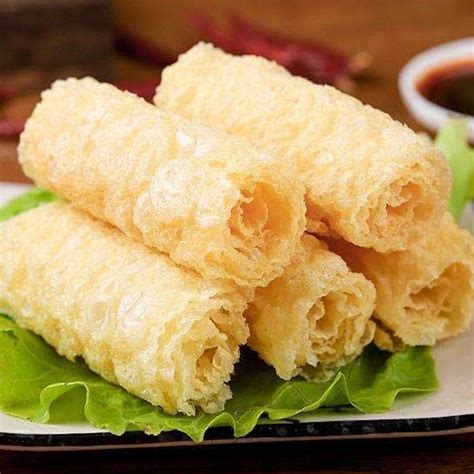 起源香港黄金卷炸脆响铃卷炸腐竹皮油豆腐皮卷火锅麻辣烫商用食材虎窝淘