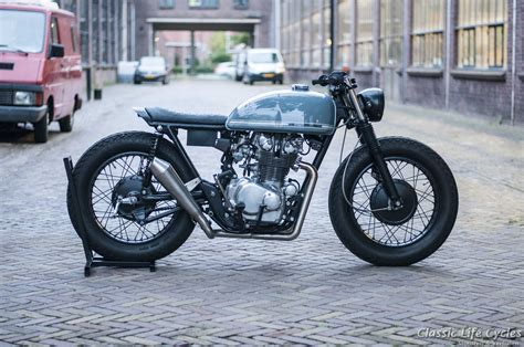 Customs By Frank Honda CB450 Cafe Racer Honda Motor En Motorfietsen