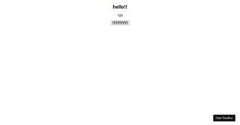 React Study Codesandbox