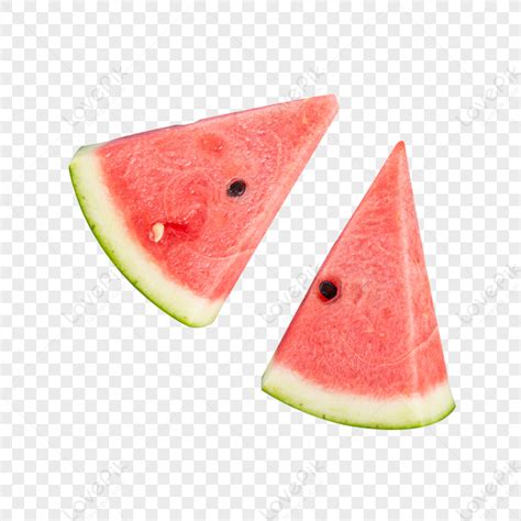 수박 두 조각 Png 일러스트 무료 다운로드 Lovepik