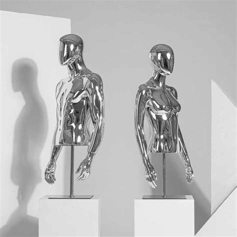 Half Body Female Mannequins For Display