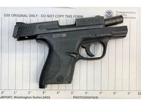 Sc Man Cited For Bringing Gun To Dulles Airport Security Checkpoint