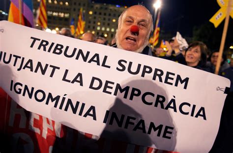 Protestas Contra El Juicio Del Procés Imágenes
