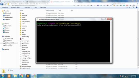 1 sign up tutorial membuat chat app dengan laravel 8 dan push