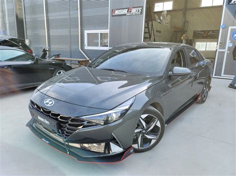 아반떼 Cn7 노말 에어댐 튜닝은 언유즈얼파츠에서 신형 아반떼 Cn7 N 라인 바디킷 에어댐 립댐 튜닝 커스텀 네이버 블로그