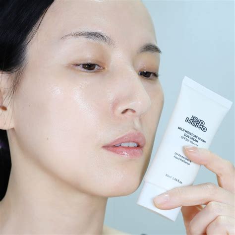 눈시림없는 선크림 수분크림 재질 조조모모 마일드 모이스처 비건 썬크림 네이버 블로그