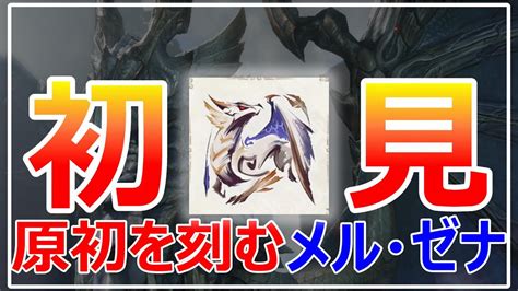 初見原初を刻むメルゼナを親子で楽しんだ結果 YouTube