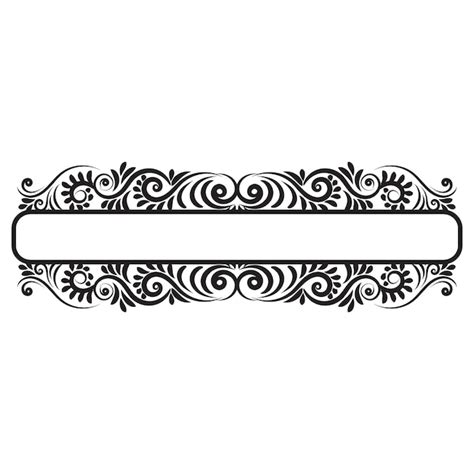 Premium Vector Frame For Text With Ornamentvector Vintage Royal Title