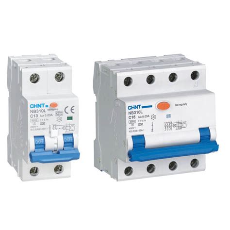 NB L PN Residual Current Operated Circuit Breaker With Over Current Protection Magnetic