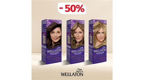 შეიძინეთ ველატონისა და ლონდას თმის საღებავები 50 ფასდაკლებით ავერსი