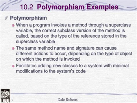 Ppt Object Oriented Programming Using Java Polymorphism Powerpoint Presentation Id9191507