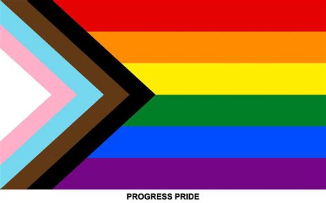 Flag Of Progress Pride Progress Pride Flag 45960599 Vector Art At Vecteezy