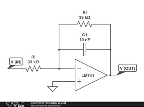 Integrator Project Circuitlab