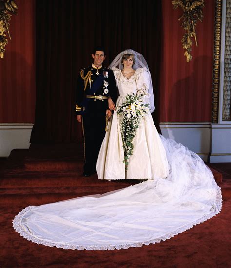 Princess Diana Wedding Dress Train Remembering The Wedding Of The