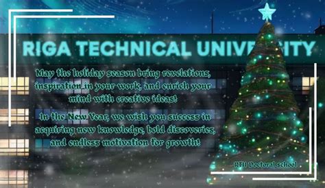 Rtu Doctoral School On Linkedin To All Friends Of Rtu Doctoral School May This Festive