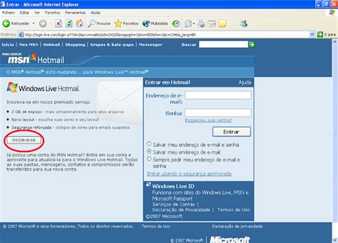 Como Criar Um E Mail Como Criar Um E Mail Gratuito No Hotmail