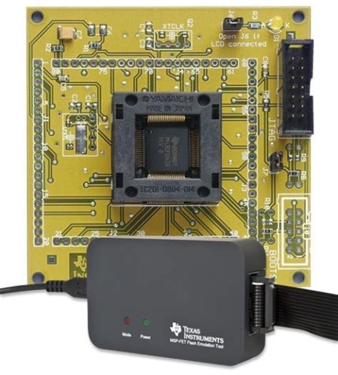 Msp Fet430u80 80 Pin Target Development Board And Msp Fet Programmer
