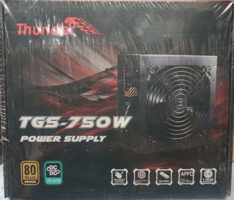 Thunder Tgs 750w Dc To Dc Apfc 80 Bronze Certified Psu Amd House