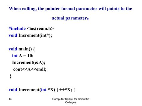 Programming Fundamentals 2 Pointers In C Clearly Explained PPT