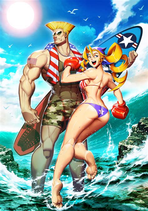 Guile And Tiffany Lords Street Fighter And 1 More Drawn By Genzoman Danbooru