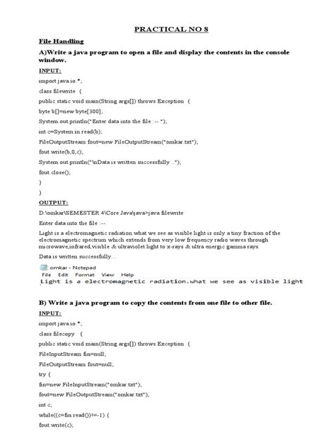 practical no 8 pdf