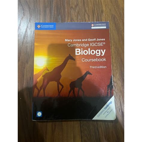 Jual Biology Igcse Textbook 3rd Edition Shopee Indonesia
