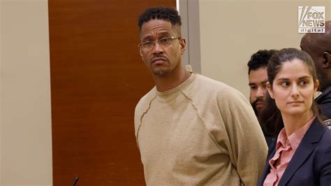 Ex Con Murder Suspect Seen Smiling With Da Pleads Not Guilty Held Without Bail Fox News